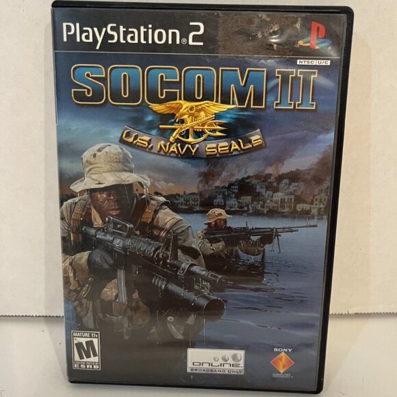 Video Games & Consoles | Socom Ii Us Navy Seals Playstation 2 Complete ...